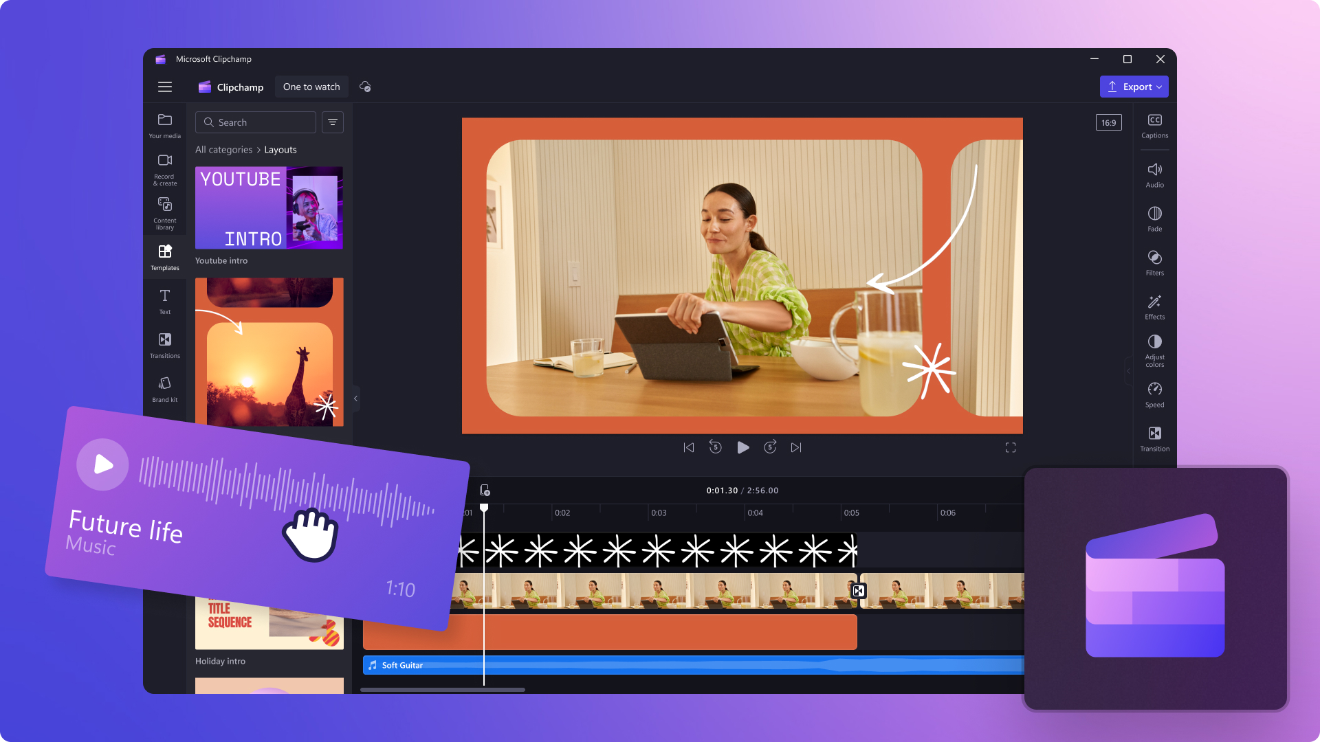 Elokuvatyökalu | Clipchamp