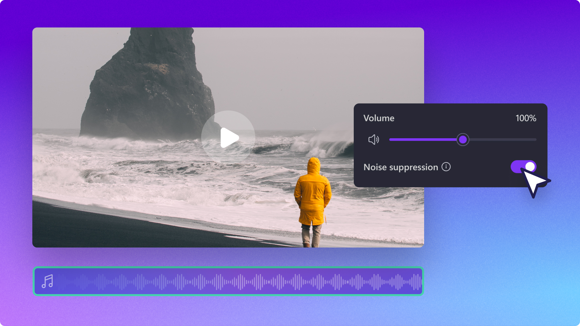 How to remove background noise from videos with AI | Clipchamp Blog