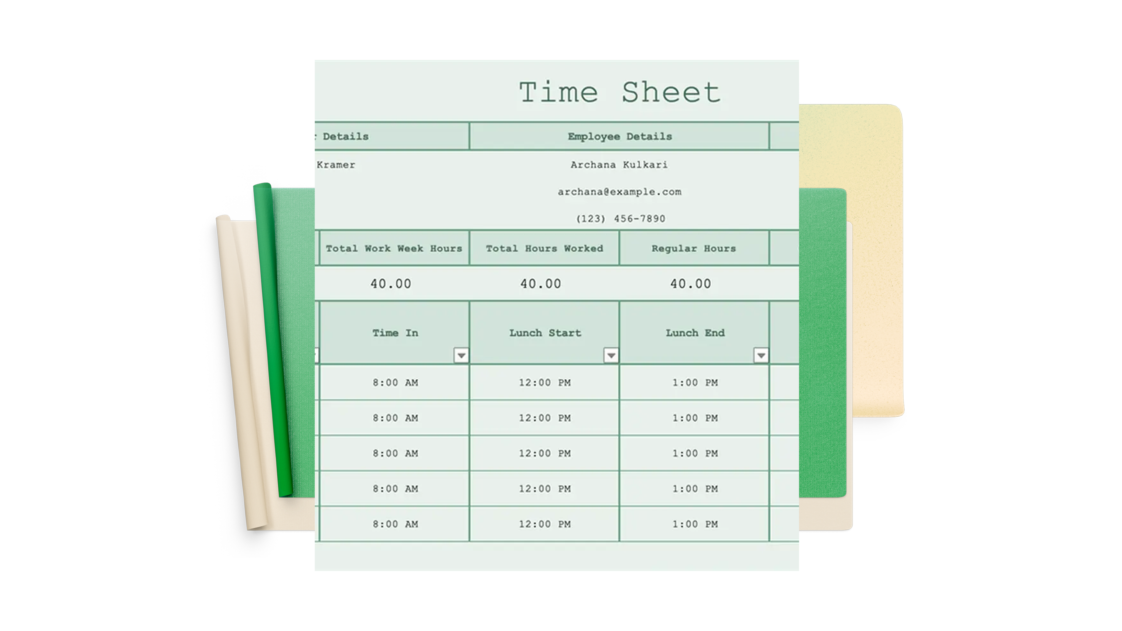 Free customizable timesheet templates | Microsoft Excel
