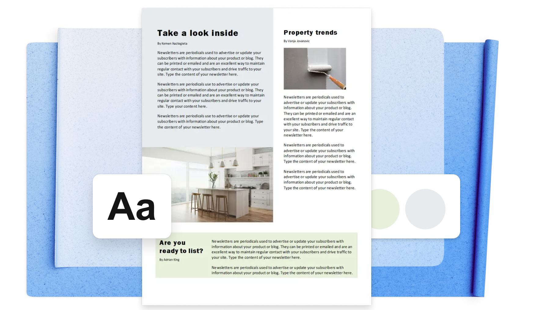 Newsletters: free online newsletter maker and templates | Microsoft Word